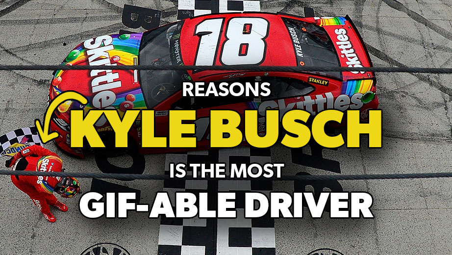 18 reasons Kyle Busch is the most GIF-able driver | NASCAR.com