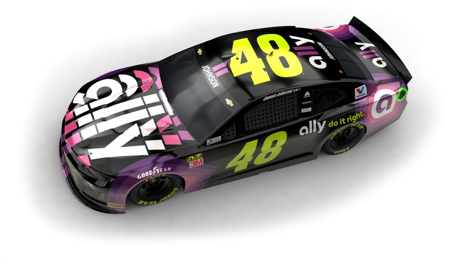 Every angle of Jimmie Johnson's No. 48 Ally paint scheme | NASCAR.com
