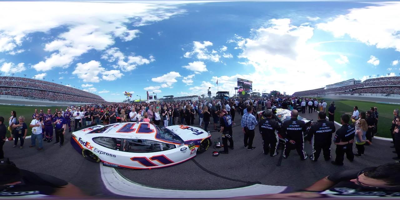 Daytona 360 National Anthem Flyover - Official Site Of NASCAR