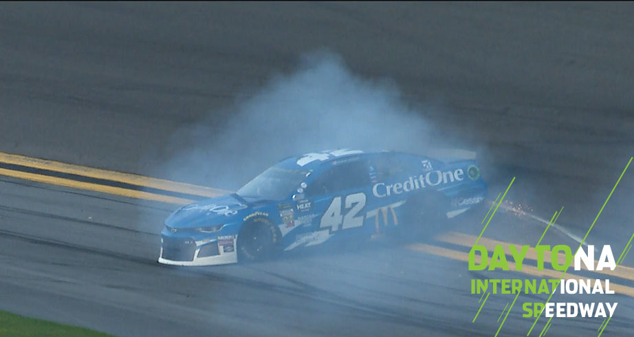 Kyle Larson wrecks in final stage of Daytona 500 | NASCAR.com