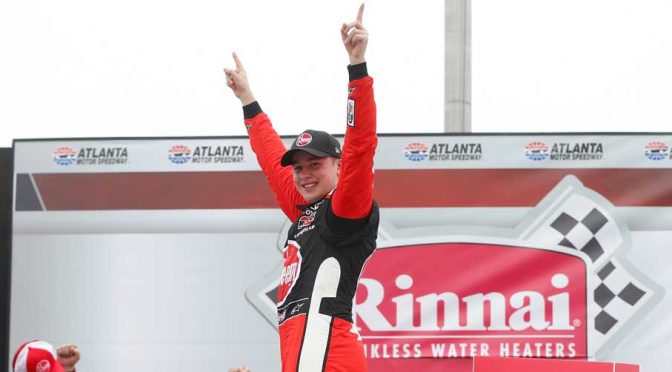Christopher Bell lands Supra's first Xfinity win at Atlanta | NASCAR.com