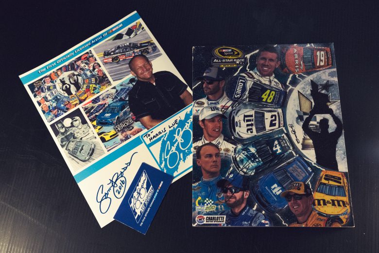 Remembering Sam Bass through his artwork | NASCAR.com