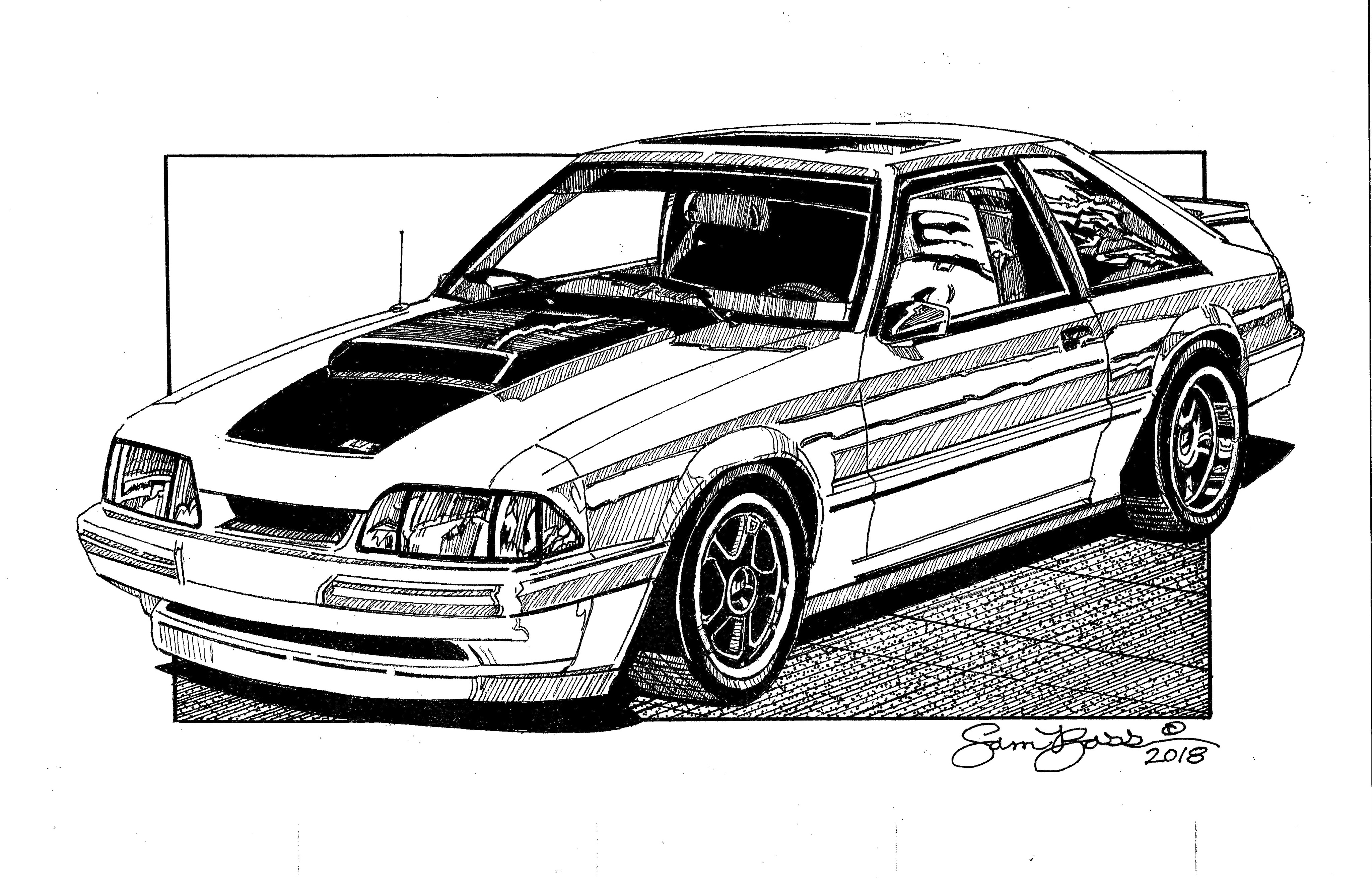 Remembering Sam Bass Through His Artwork