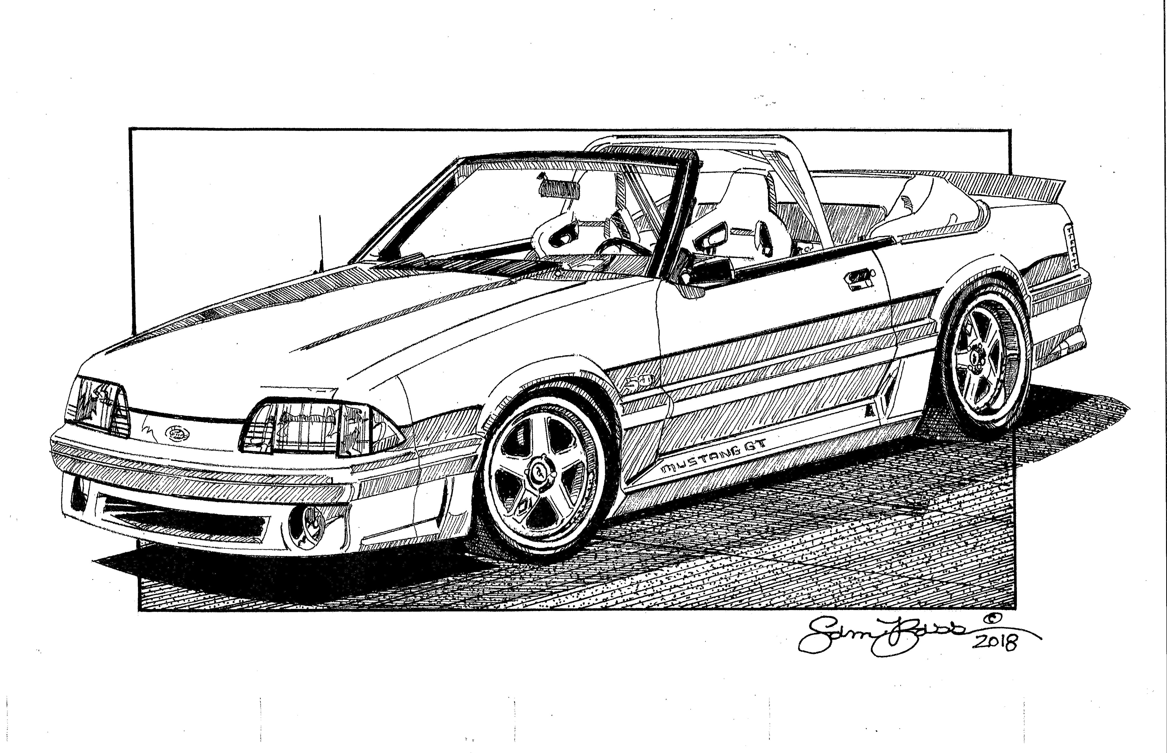 Remembering Sam Bass through his artwork | NASCAR.com