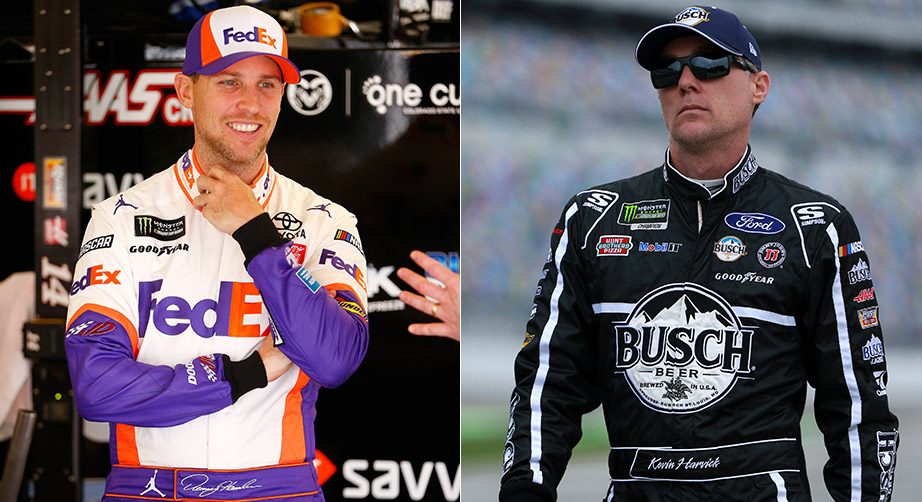 Kevin Harvick vs. Denny Hamlin: Atlanta pit-stop strategy | NASCAR.com