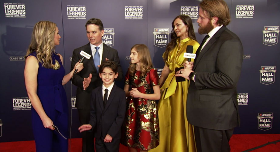 Jeff Gordon: Family, Hall of Fame 'just get to my heart' | NASCAR.com