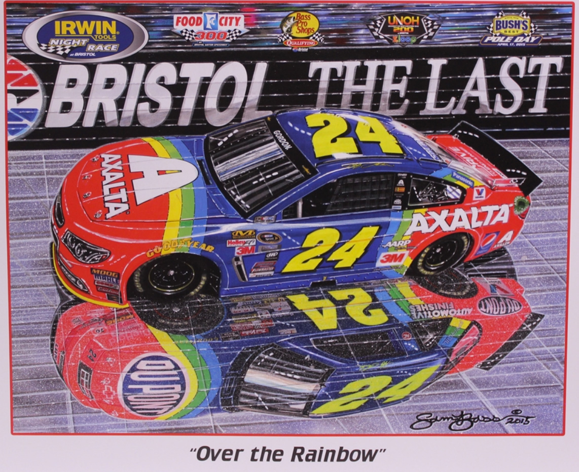 Remembering Sam Bass through his artwork | NASCAR.com