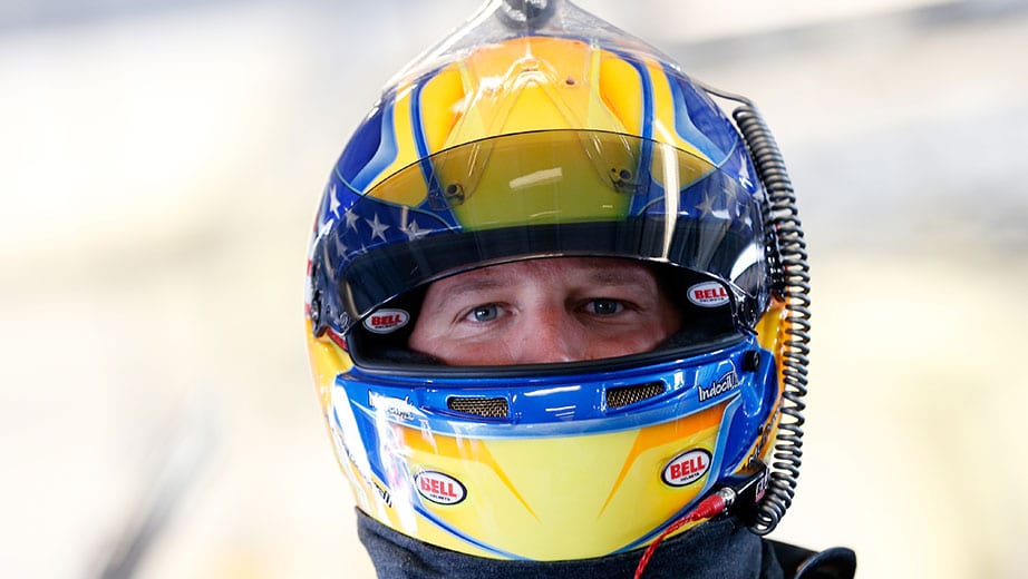 Michael McDowell wears helmet other places too | NASCAR.com