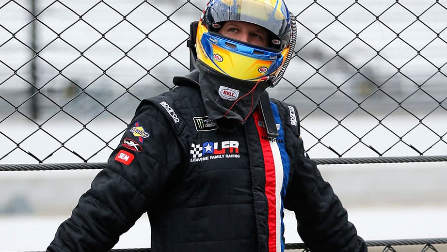 Michael McDowell wears helmet other places too | NASCAR.com