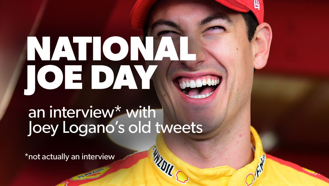 National Joe Day: An interview with Joey Logano's old tweets | NASCAR.com