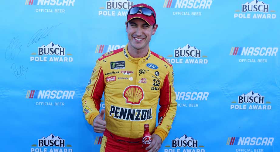 Logano earns Busch Pole Award at Martinsville | NASCAR.com