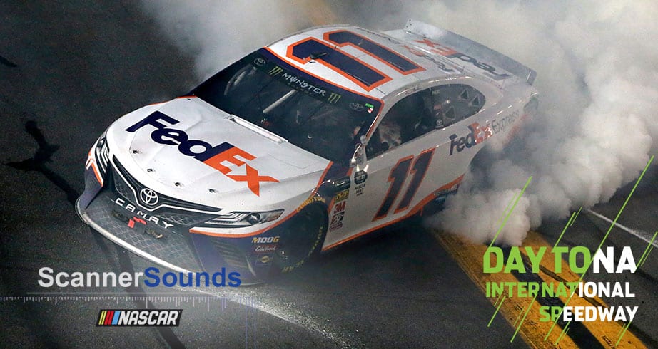 Scanner: Hear Hamlin talk 'teammate restart' with Busch | NASCAR.com