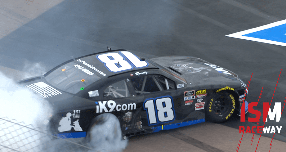 Kyle Busch celebrates his 198th win with a burnout | Official Site Of ...