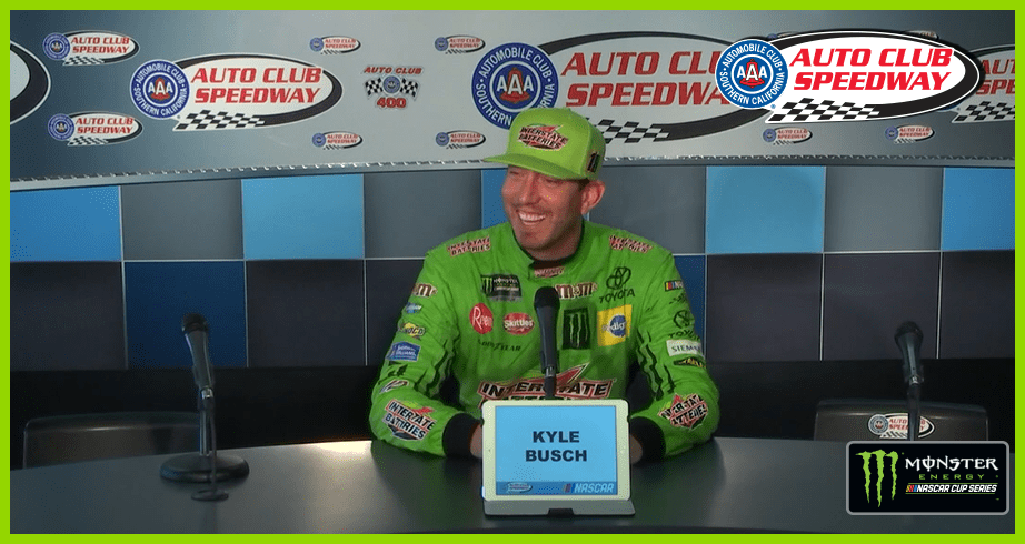 Busch on next number he's chasing: '300, what's wrong with that ...