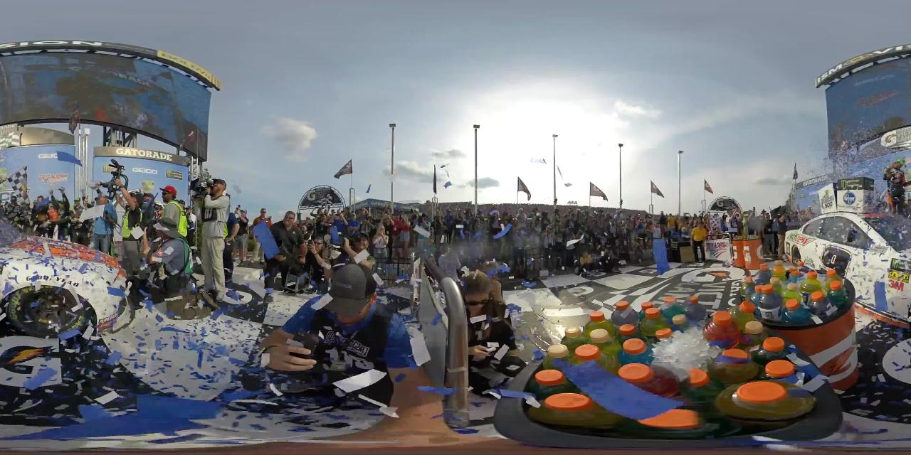 360 Video: Chase celebrates in Victory Lane - Official Site Of NASCAR