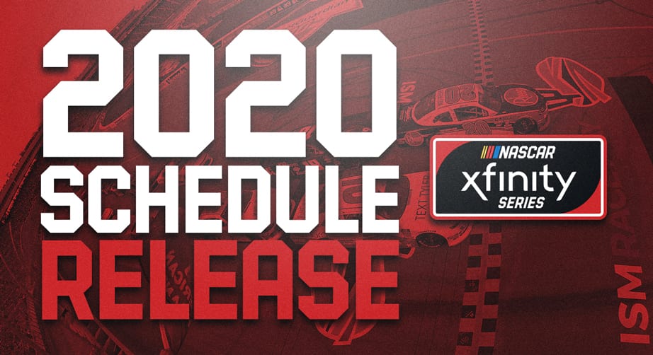 2020 Xfinity Series schedule unveiled | NASCAR.com