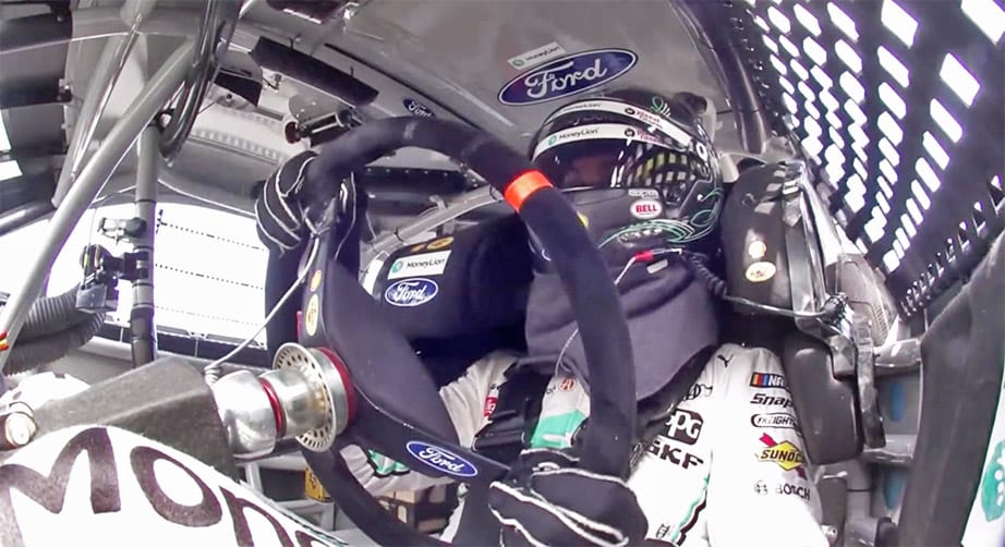 What does bump draft look like for a driver? | NASCAR.com