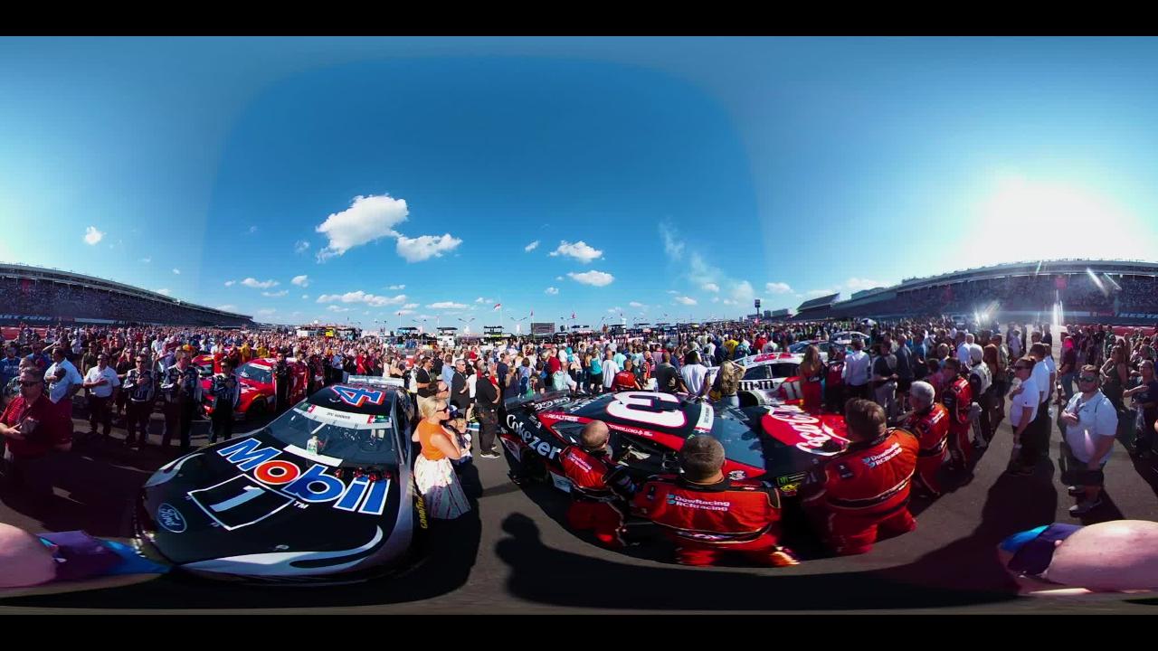 360: Charlotte Coke 600 National Anthem - Official Site Of NASCAR