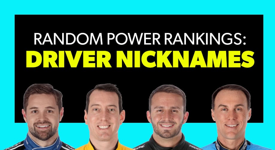 @nascarcasm Random Power Rankings: Driver nicknames | NASCAR.com