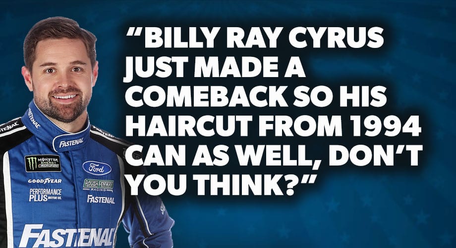 Mullet-inspired campaign slogans for Ricky Stenhouse Jr. | NASCAR.com