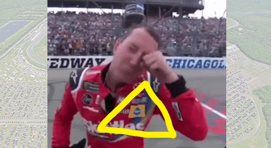 @nascarcasm: Turns out there are triangles everywhere! | NASCAR.com