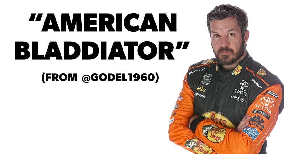 @nascarcasm: Nicknames for Martin Truex Jr.'s bladder | NASCAR.com