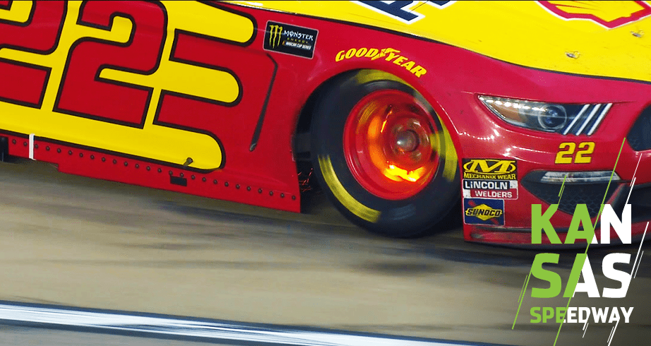 Logano's right-front catches fire | NASCAR.com