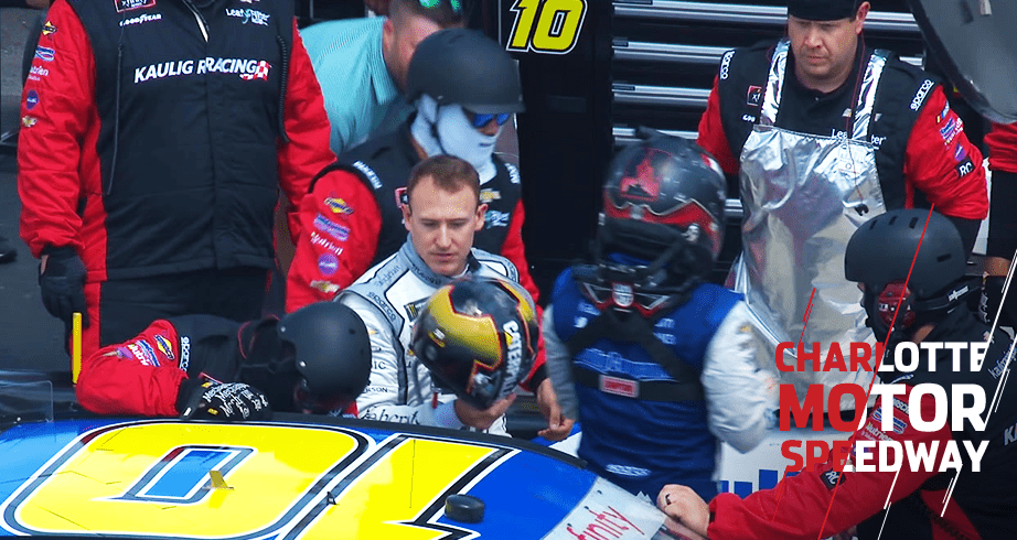 Hemric subs in for Dillon after broken crush panel - NASCAR.com