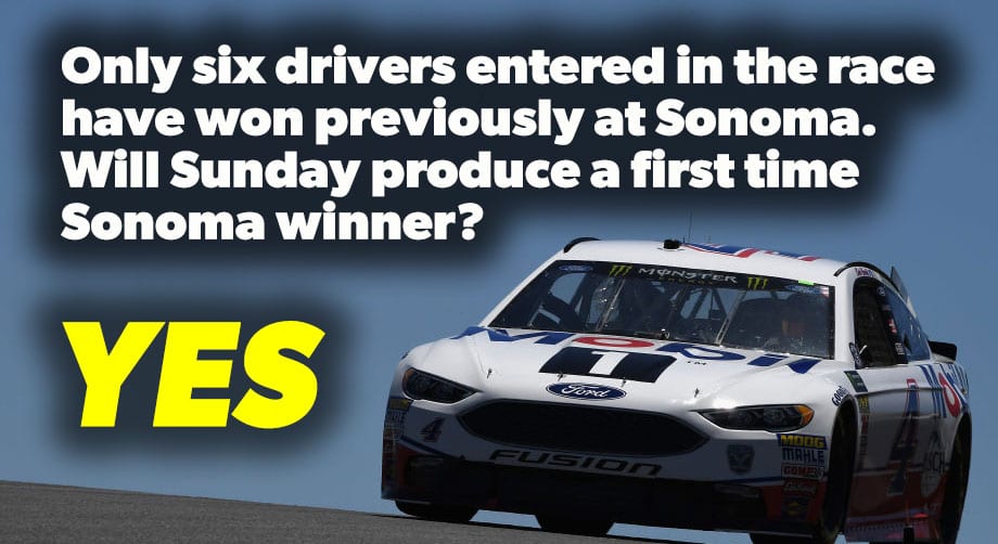 Mad Props: Prop bet 'guidance' for Sonoma | NASCAR.com