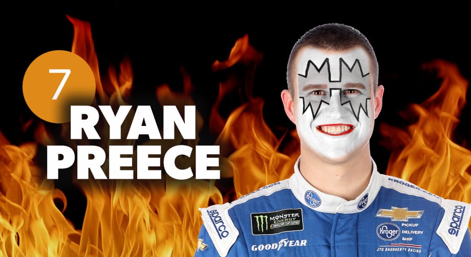 Which Driver Looks The Best In KISS Makeup | NASCAR.com