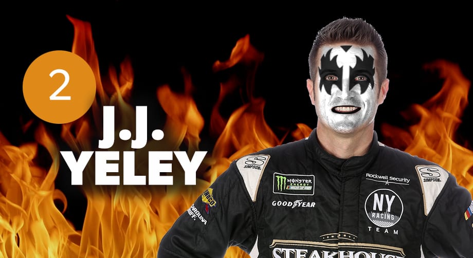 Which Driver Looks The Best In KISS Makeup | NASCAR.com