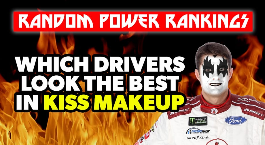 Which Driver Looks The Best In KISS Makeup | NASCAR.com
