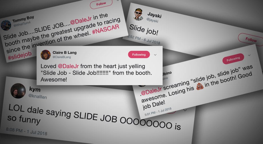 ‘Slide Job!’: Dale Jr.’s TV debut transforms a nation | NASCAR.com