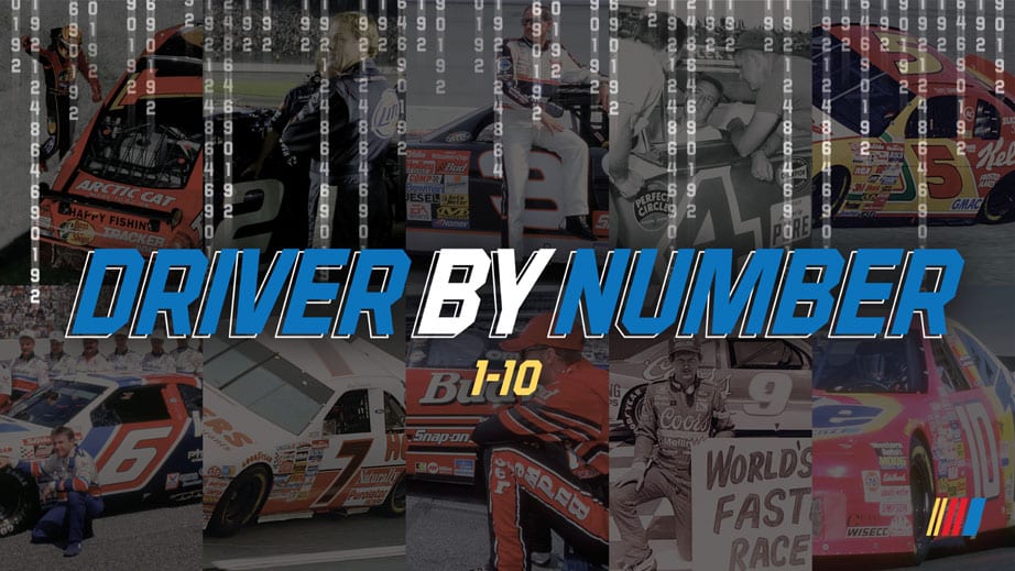 Driver by Number: Revealing best drivers for Nos. 1-10 | NASCAR.com