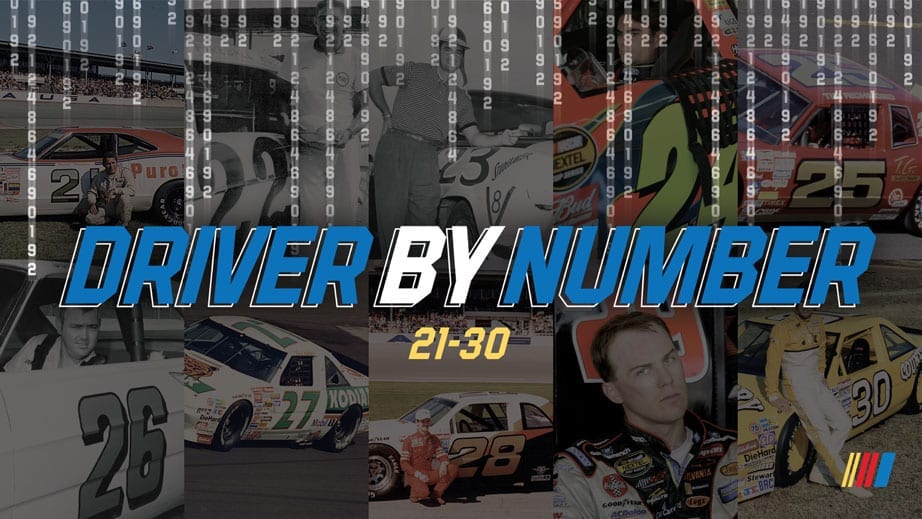 Driver by Number: Revealing best drivers for Nos. 21-30 | NASCAR.com
