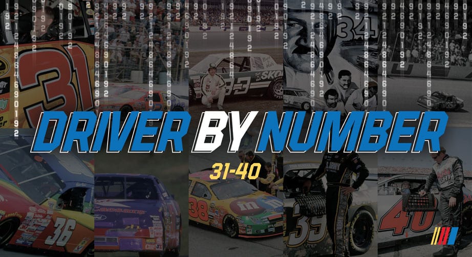 Driver by Number: Revealing best drivers for Nos. 31-40 | NASCAR.com