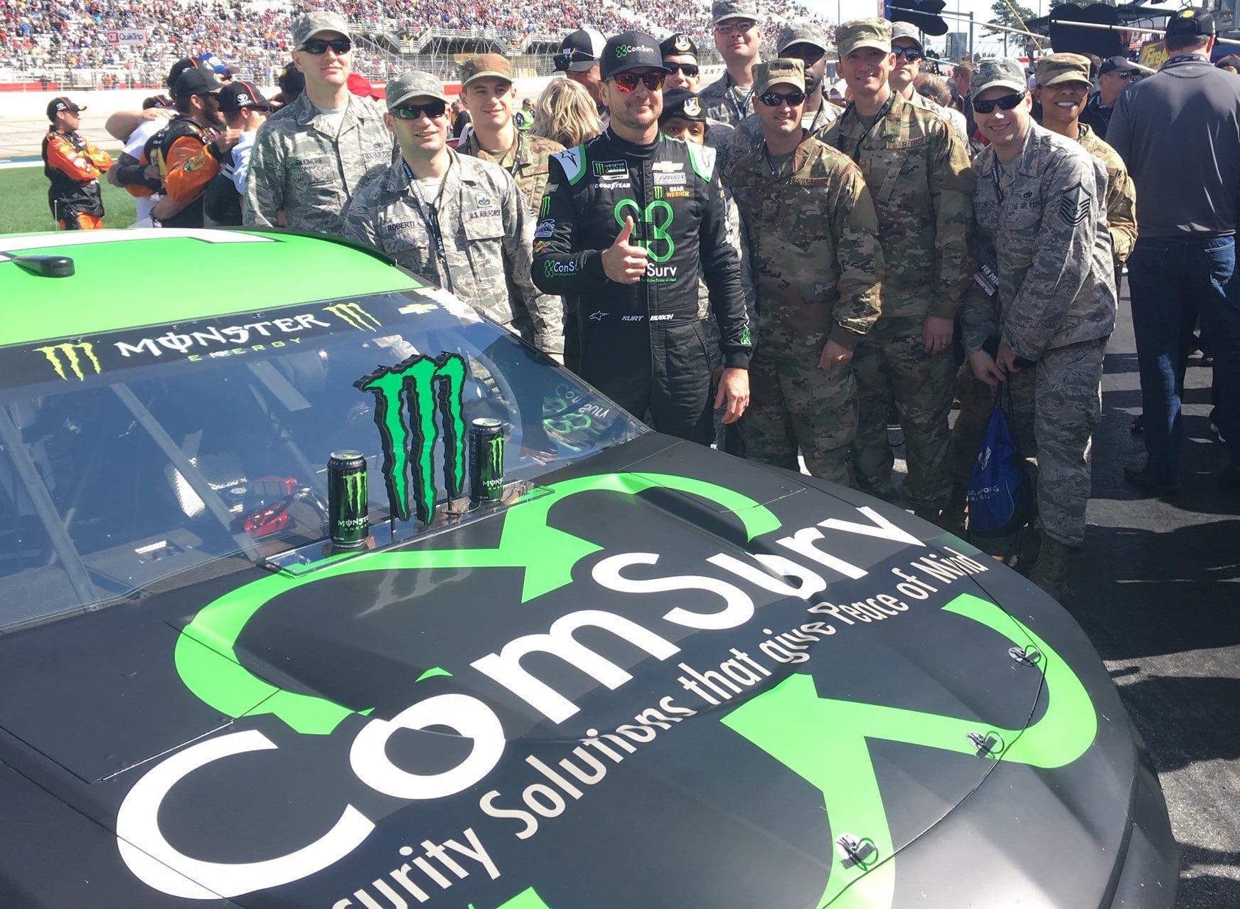 Troops to the Track celebrate 10 years | NASCAR.com