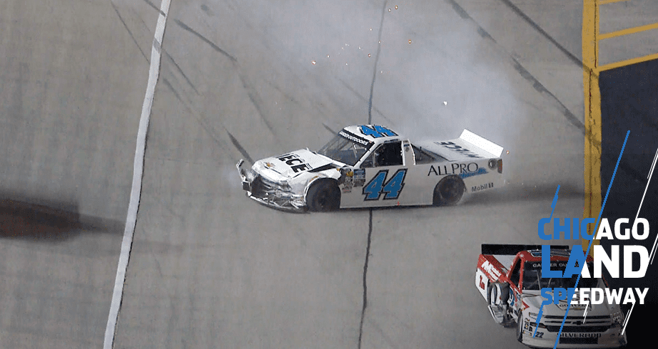 Enfinger, Davis and Self involved in final stage crash - NASCAR.com