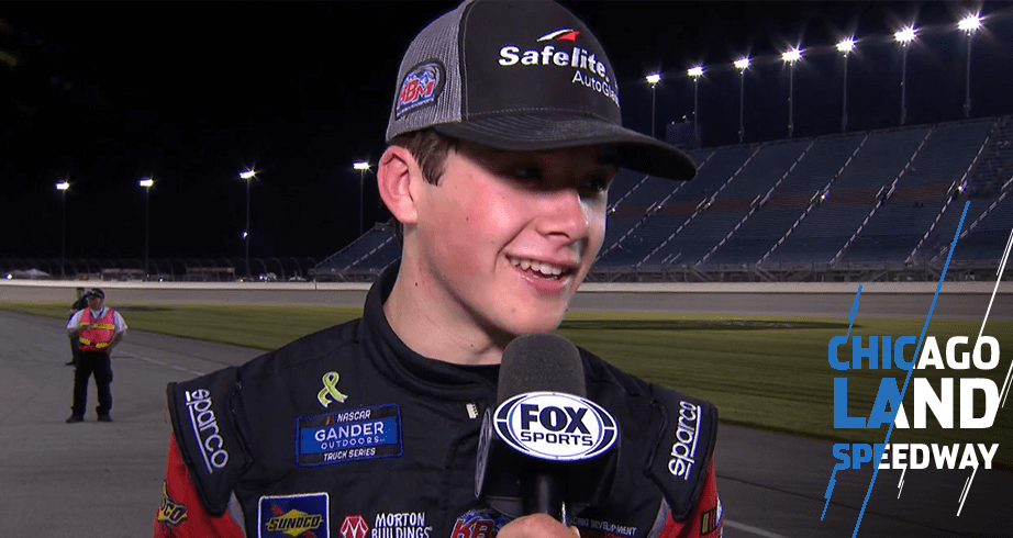 Burton finishes fourth in Chicagoland debut | NASCAR.com