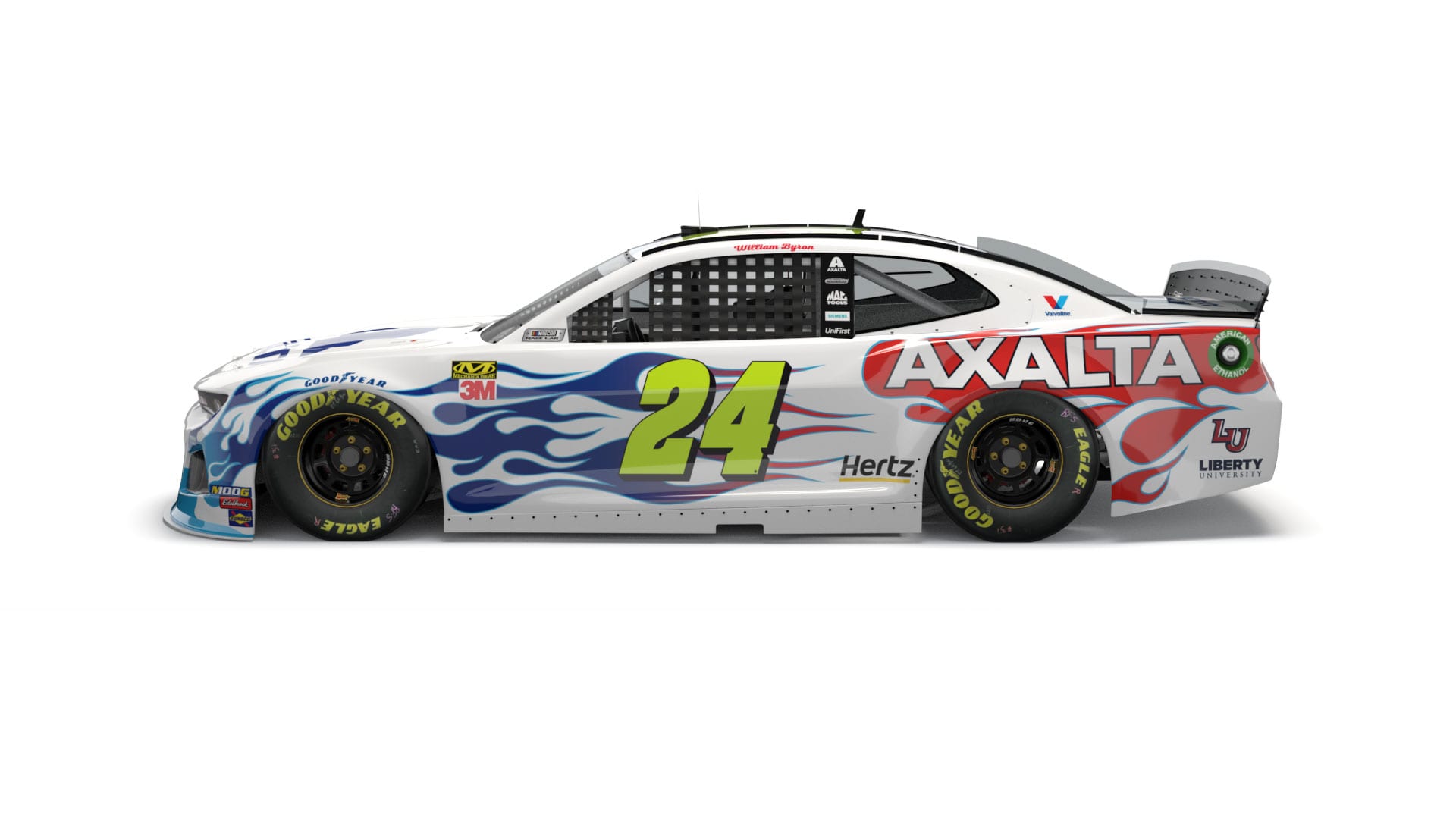 First look: William Byron's patriotic Daytona paint scheme | NASCAR.com