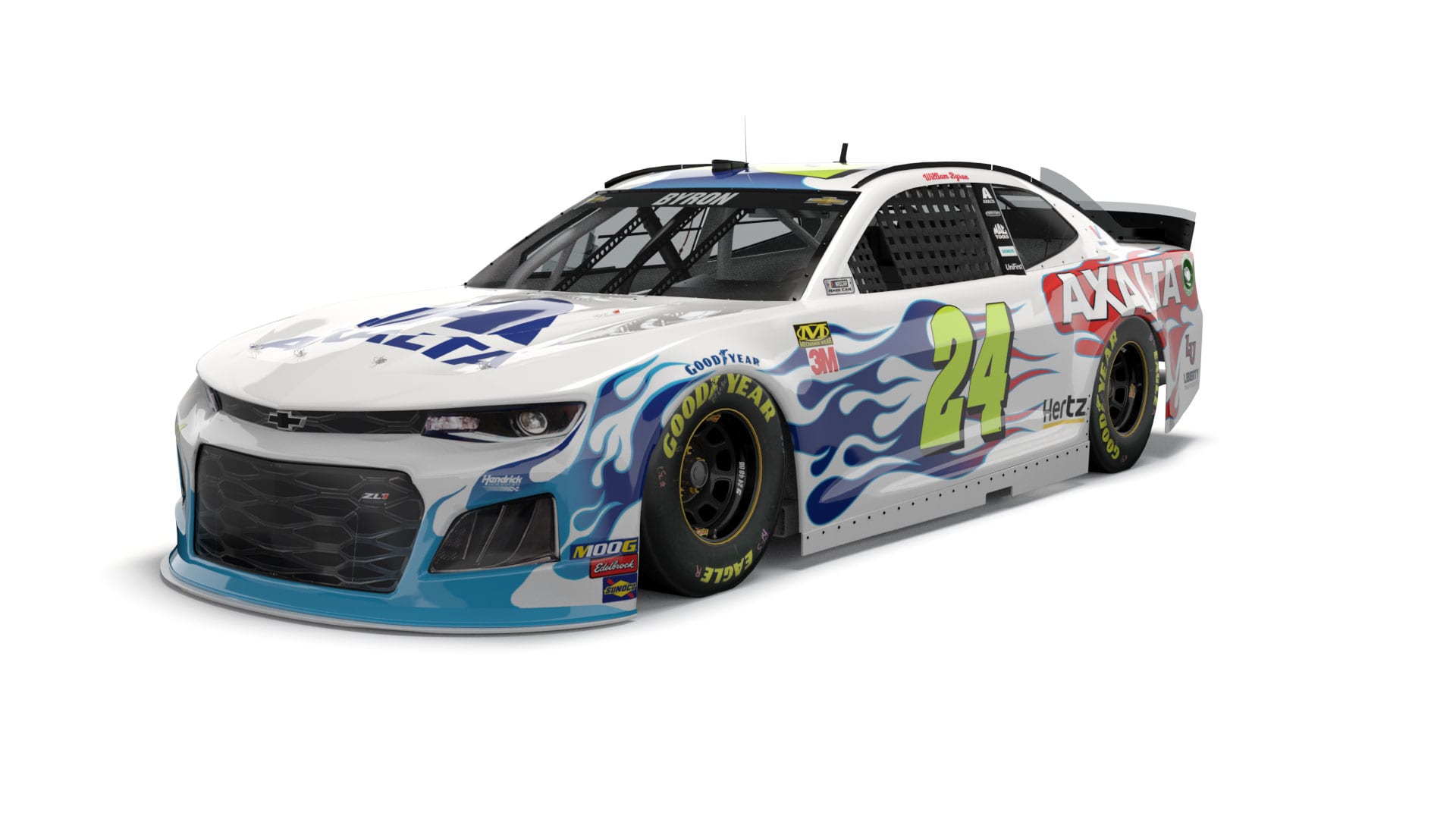 First look: William Byron's patriotic Daytona paint scheme | NASCAR.com