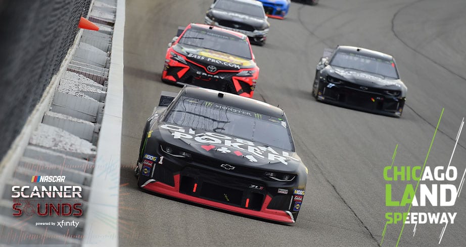 Scanner: 'Hit a bump (expletive) threw me in the fence' | NASCAR.com