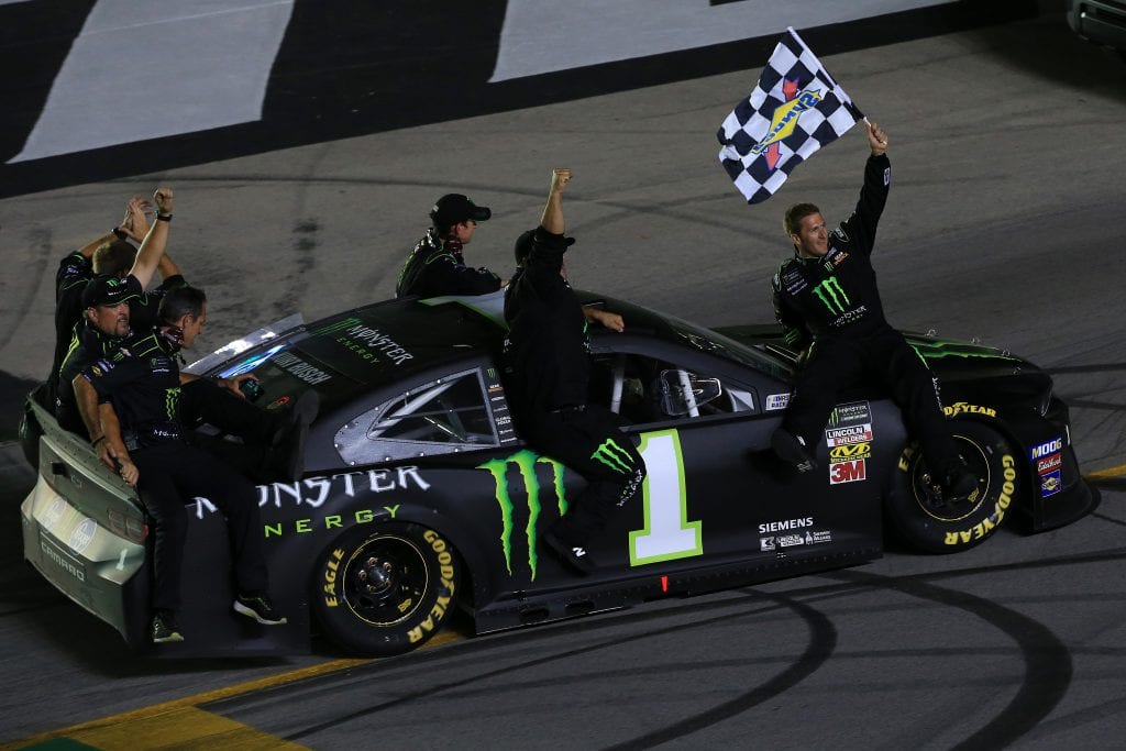 Inside the No. 1 team's car-ride celebration at Kentucky | NASCAR.com
