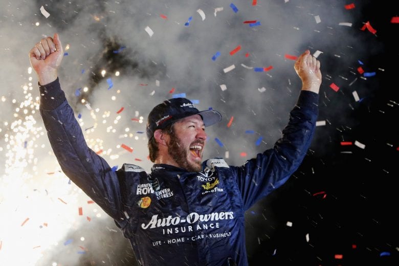 Drivers who won a week after getting passed for the win | NASCAR.com