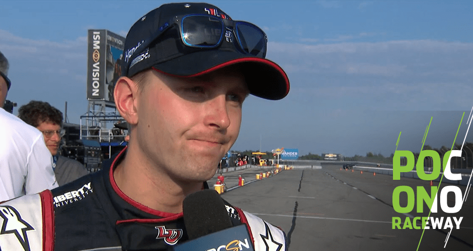 Bryon reflects on top-five Pocono finish | NASCAR.com