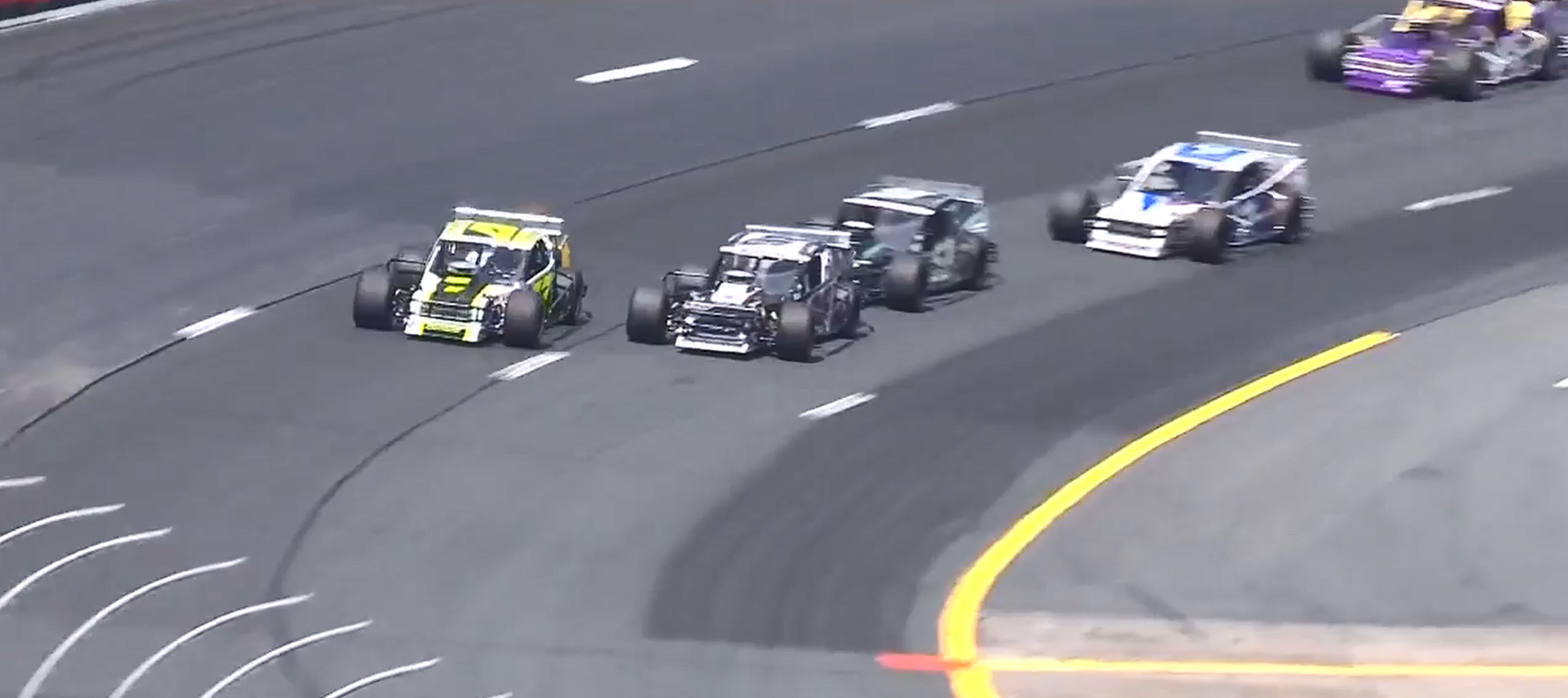 Relive the thrilling final lap of the Whelen Modified Tour All Star ...