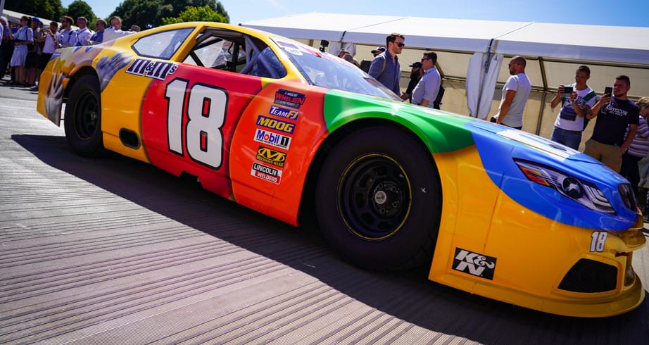 Go inside Todd Gilliland's hot lap at Goodwood | NASCAR.com
