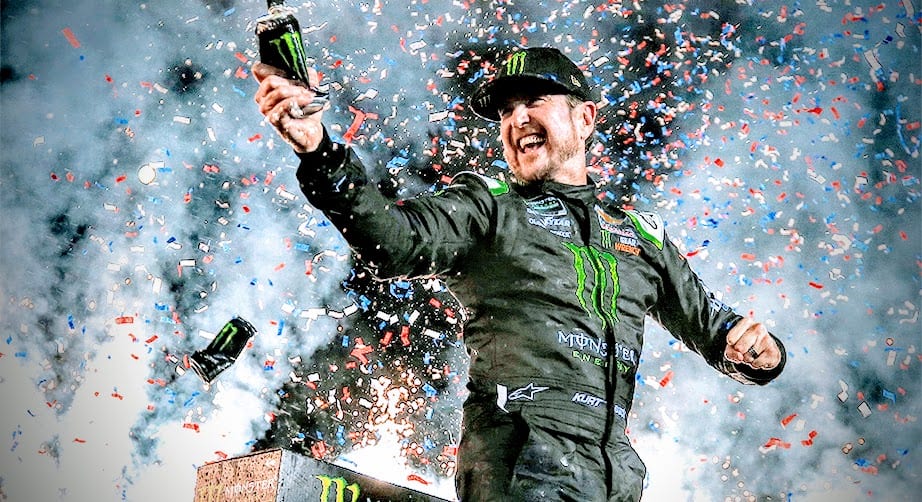 Kurt Busch beats out brother in overtime at Kentucky | NASCAR.com