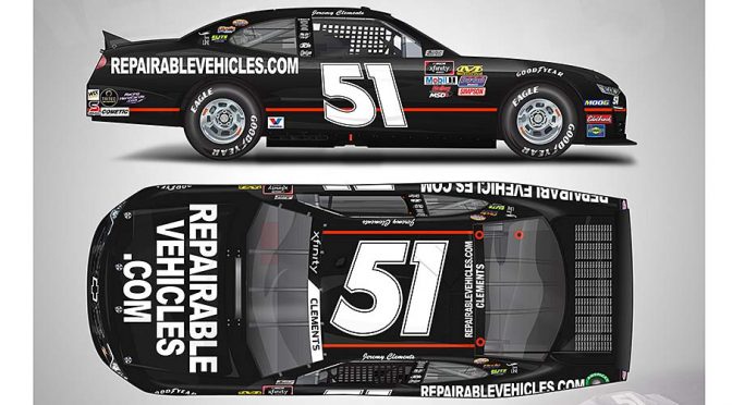 Jeremy Clements unveils Days of Thunder throwback | NASCAR.com