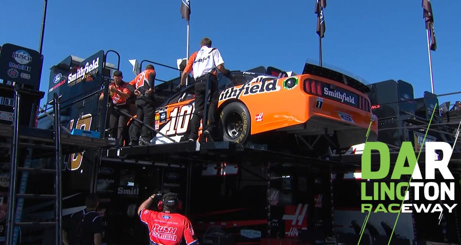 Almirola makes contact with wall, going to backup car | NASCAR.com